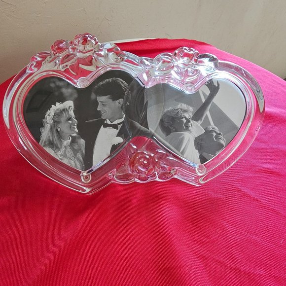 heart of glass | Accents | Heart Shape Glass Frame | Poshmark